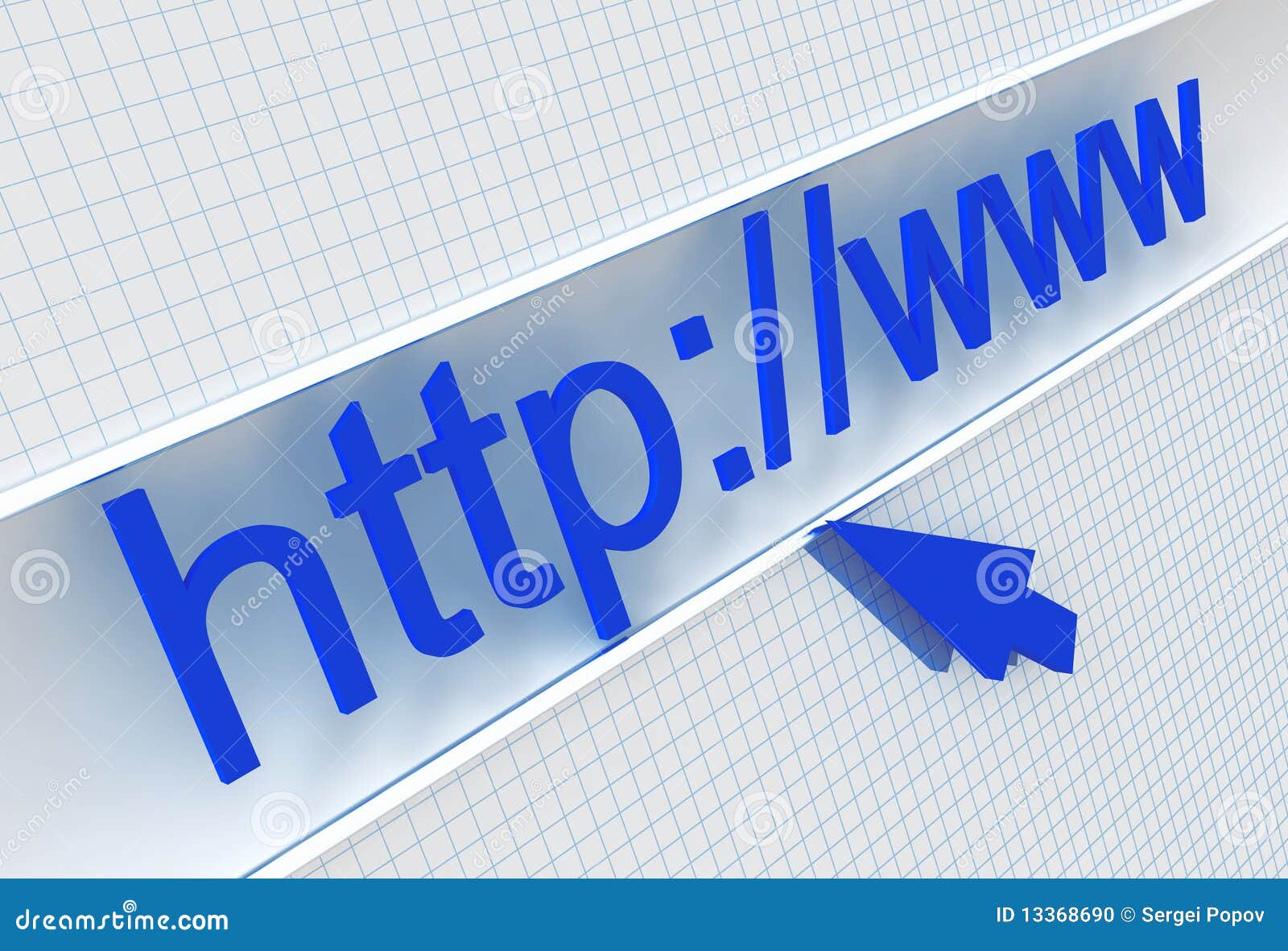 Url in the address line stock illustration. Illustration of ...