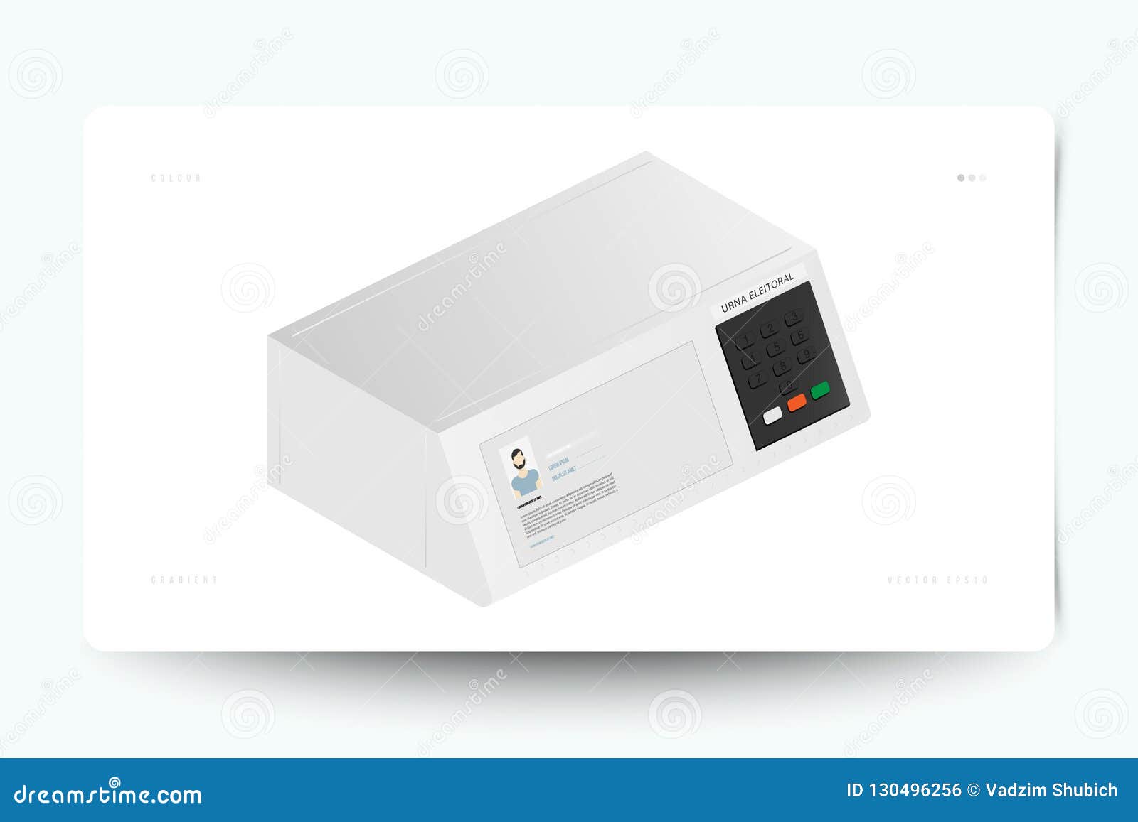 Elections Isometric Flowchart Vector Illustration | CartoonDealer.com #79373214