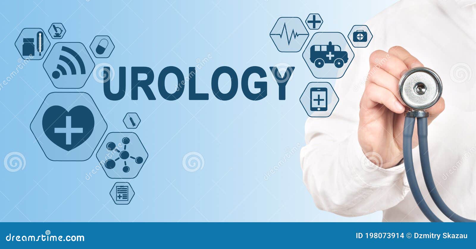 UROLOGY Concept on Interface Touch Screen. Doctor Stock Photo - Image ...