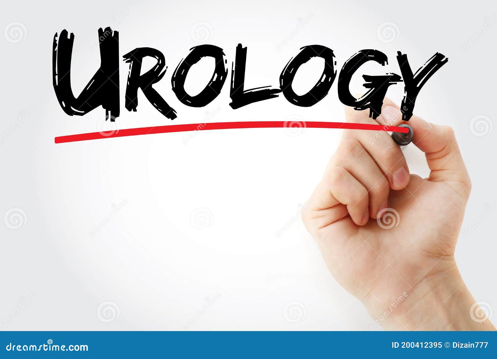 Urology text with marker stock image. Image of penis - 200412395