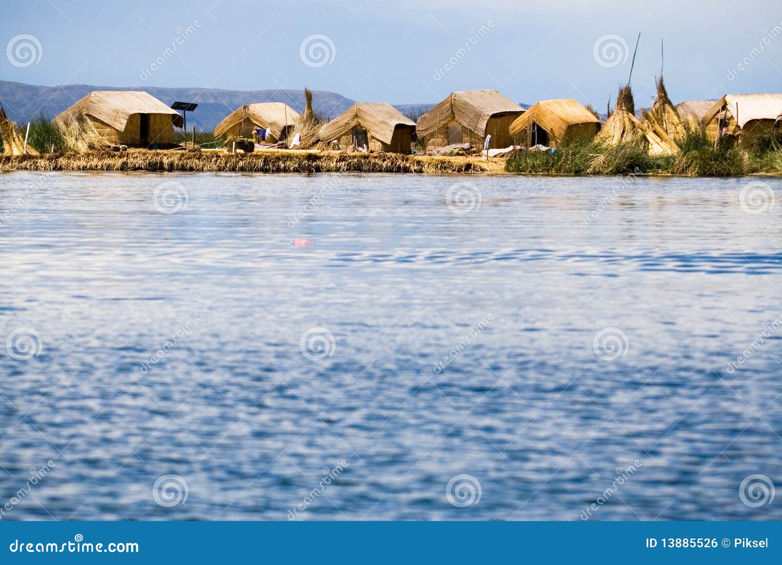 Uros Floating Islands, Peru Stock Photo - Image of south, island: 13885526