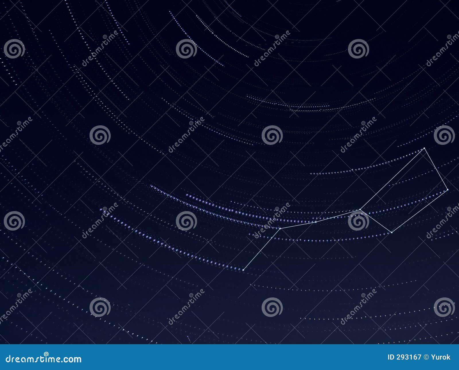 Ursa Major Constellation Stock Photography | CartoonDealer.com #32656286