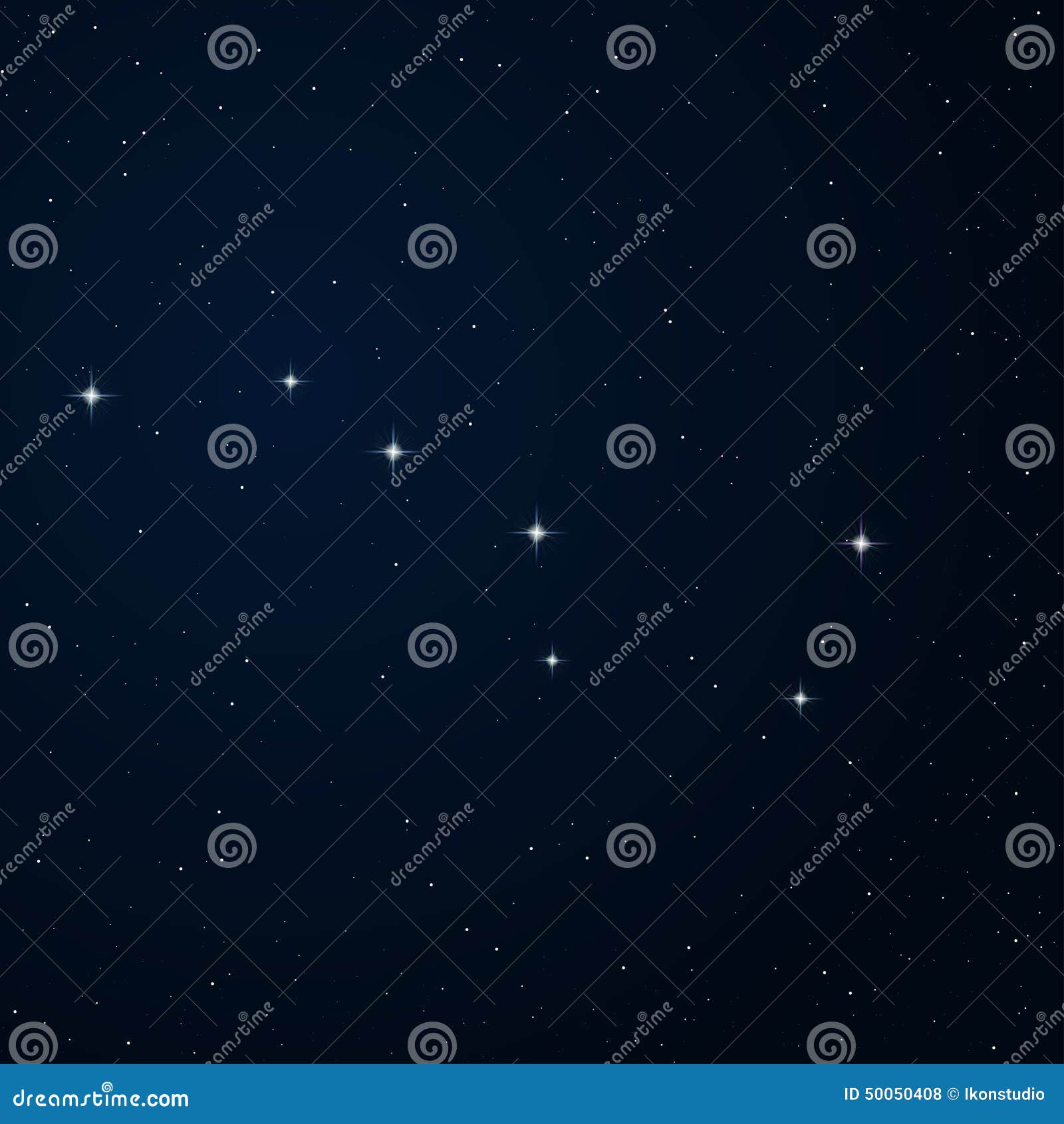 Ursa major stock vector. Illustration of bright, milky - 50050408