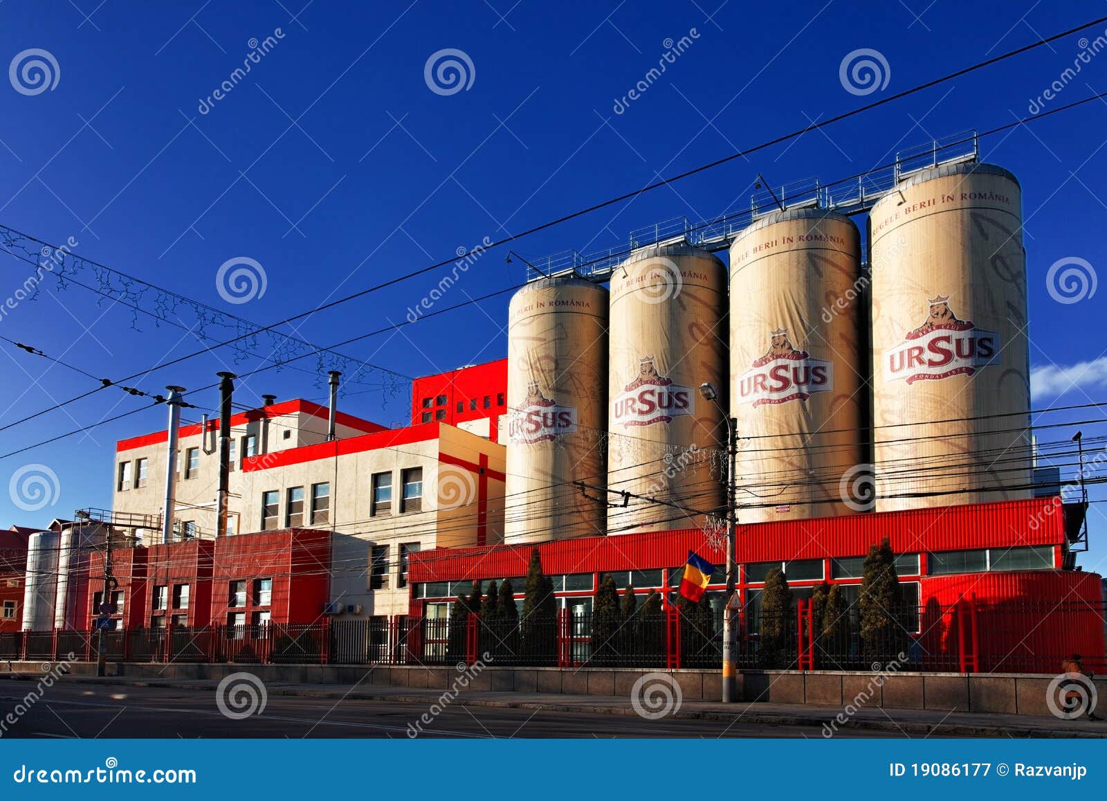 Ursus Brewery editorial photography. Image of ursus, street - 19086177