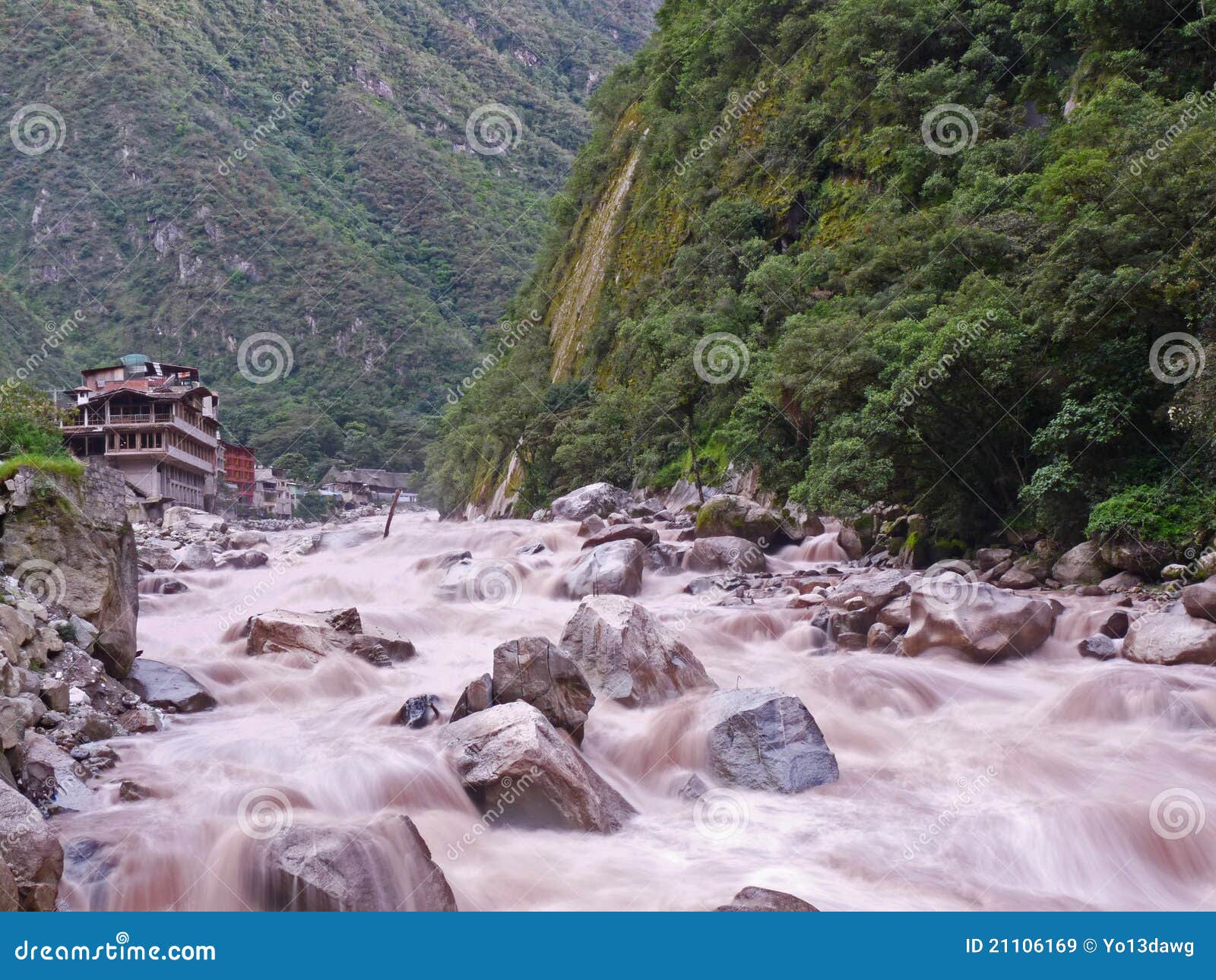 Urubamba River, Machu Picchu Peru Stock Image - Image of river, cusco ...