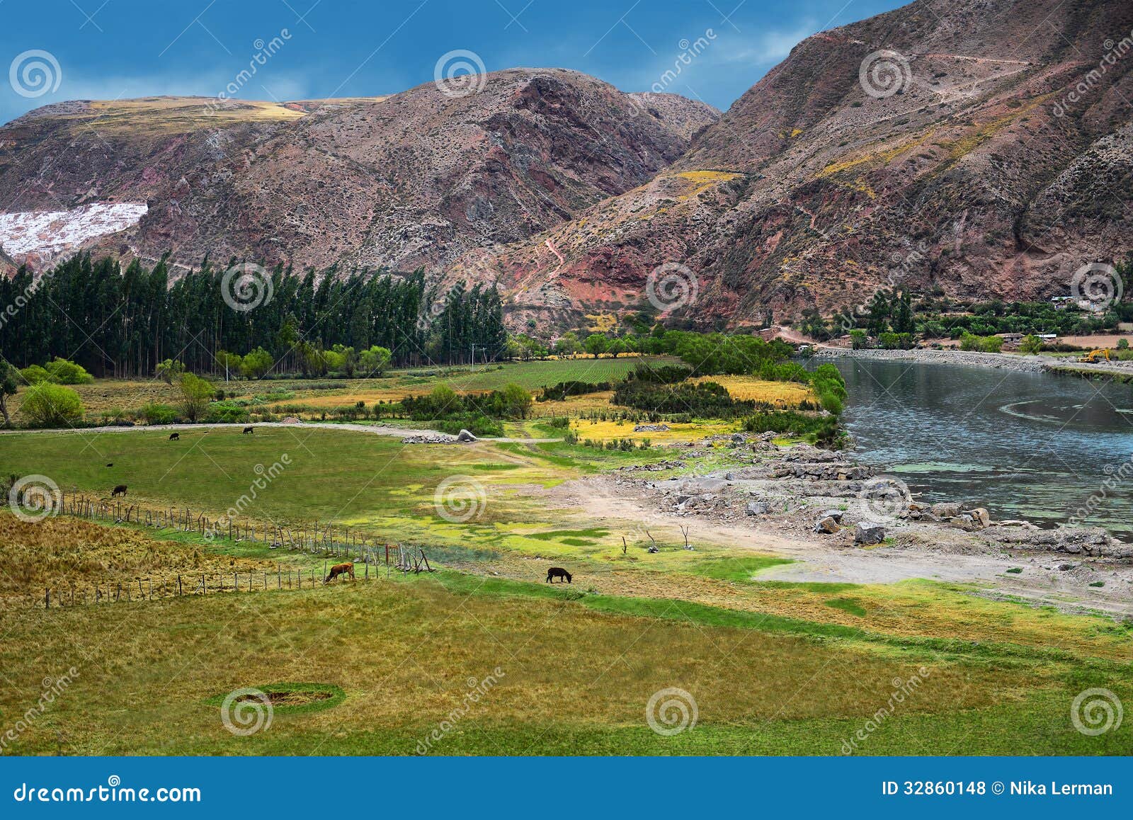 Urubamba River in Peru stock photo. Image of peru, andes - 32860148