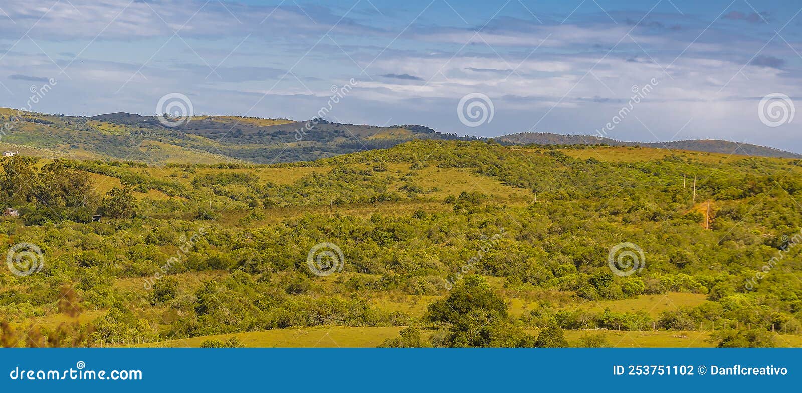 Uruguay Countryside Landscape Stock Photo - Image of carape, south ...