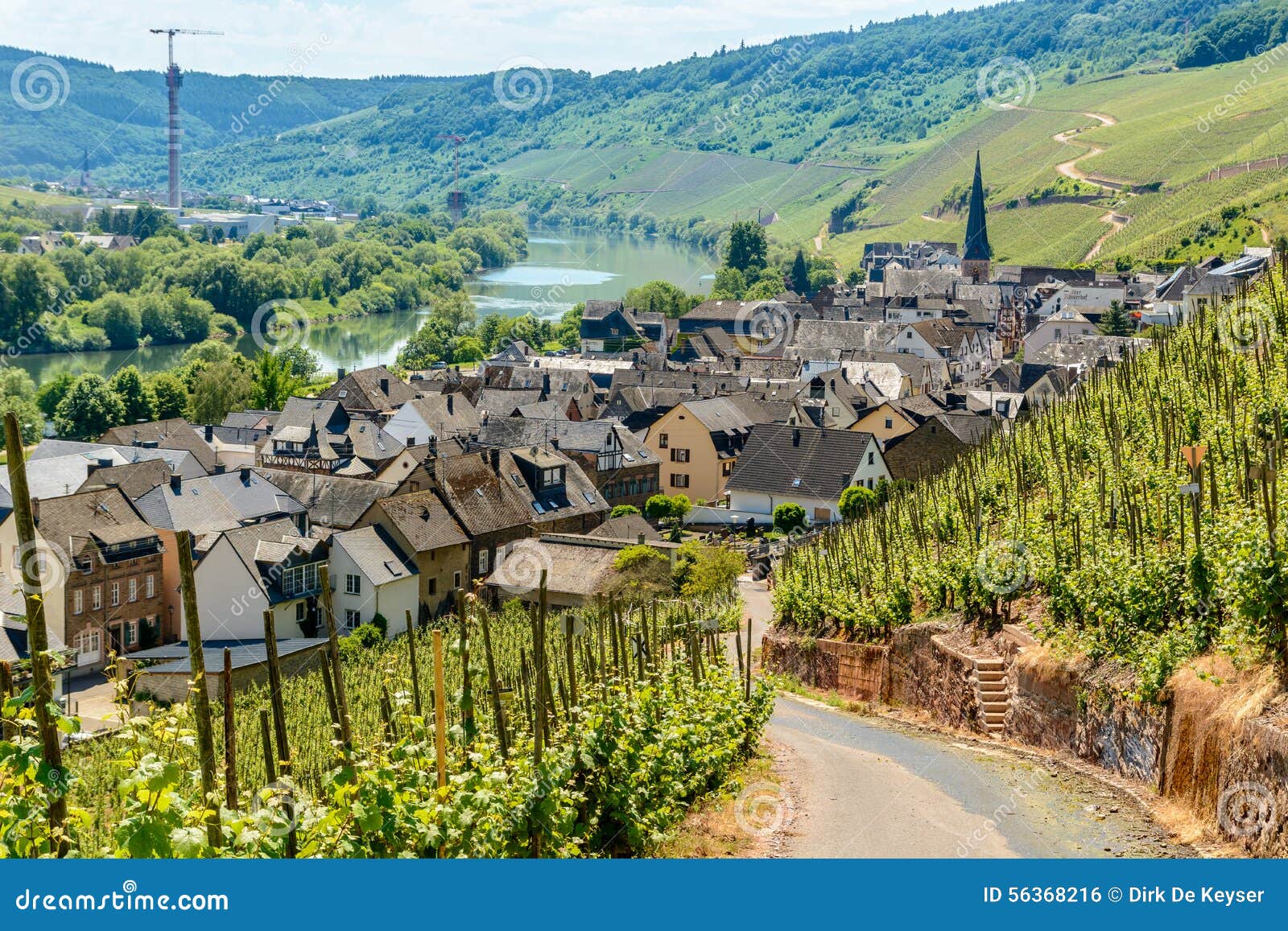 Urzig, Wine Village in the Moselle Valley Germany Editorial Photo ...