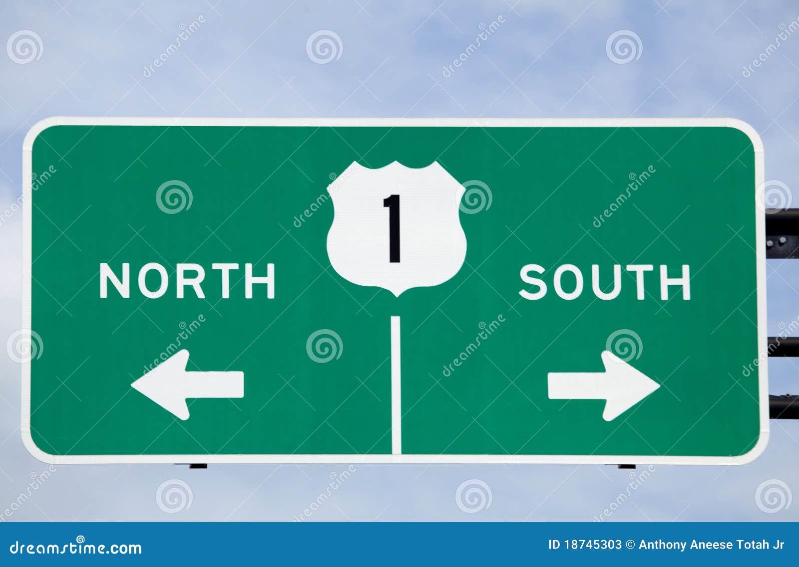 US 1 Road sign stock image. Image of sign, american, interstate - 18745303