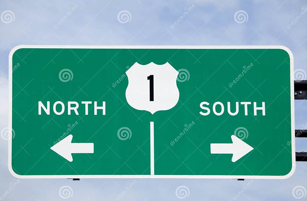 US 1 Road sign stock image. Image of sign, american, interstate - 18745303