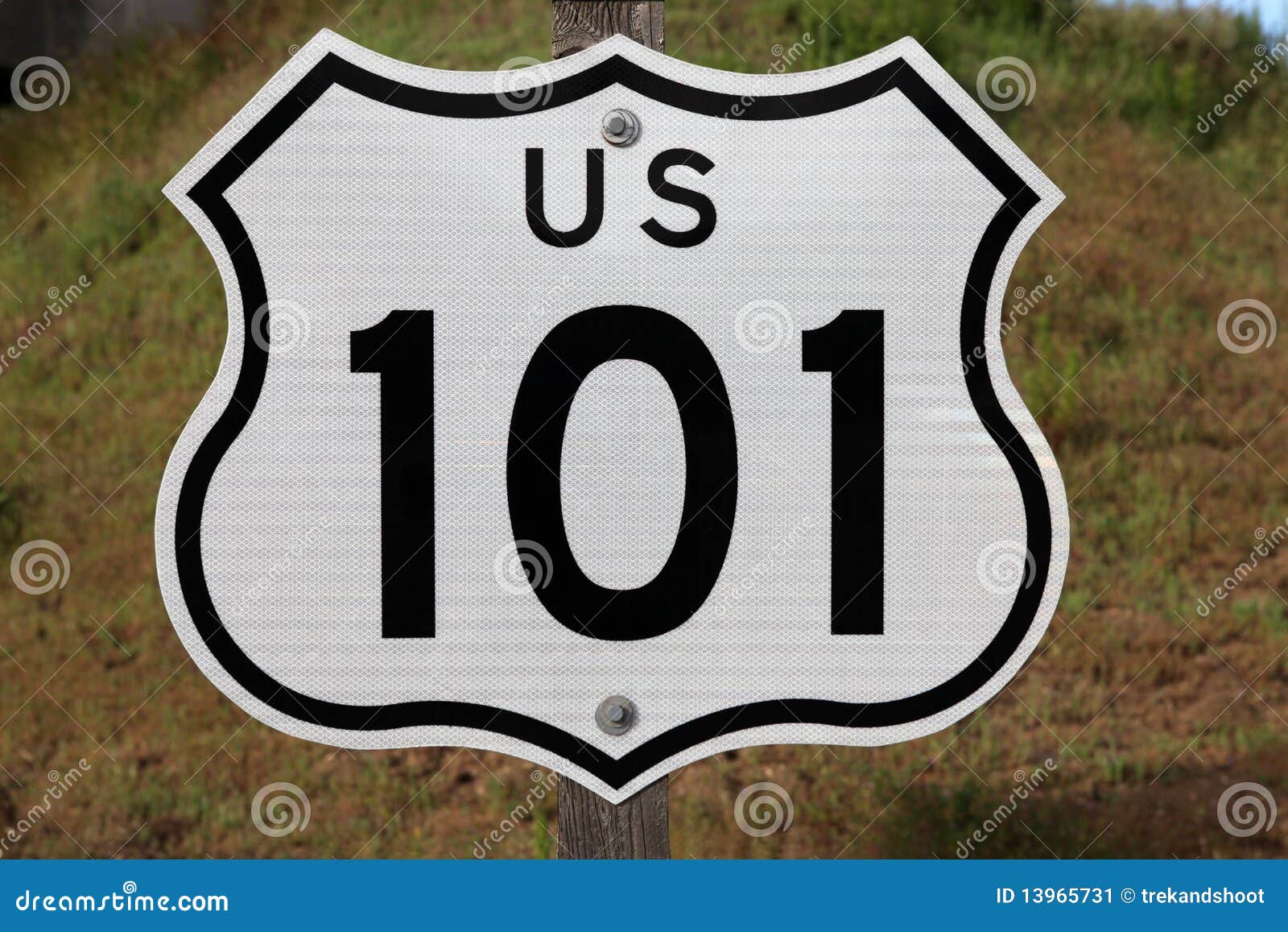 US 101 Sign stock image. Image of california, sign, hollywood - 13965731