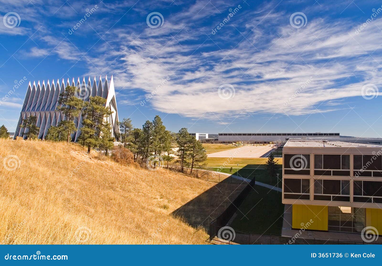 US Air Force Academy stock photo. Image of building, dorm - 3651736