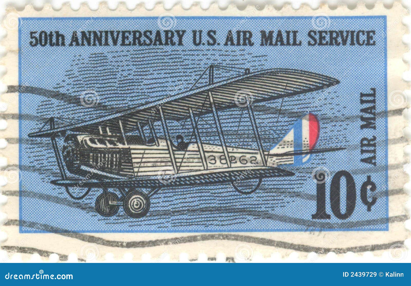 US Air Mail Service Stamp editorial stock image. Image of service - 2439729