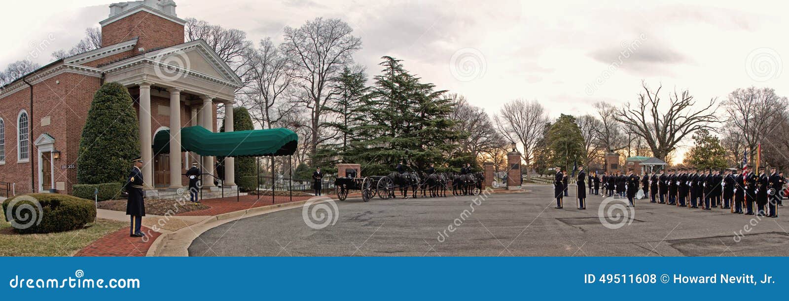 US Army Caisson With Casket Editorial Photo | CartoonDealer.com #49511573