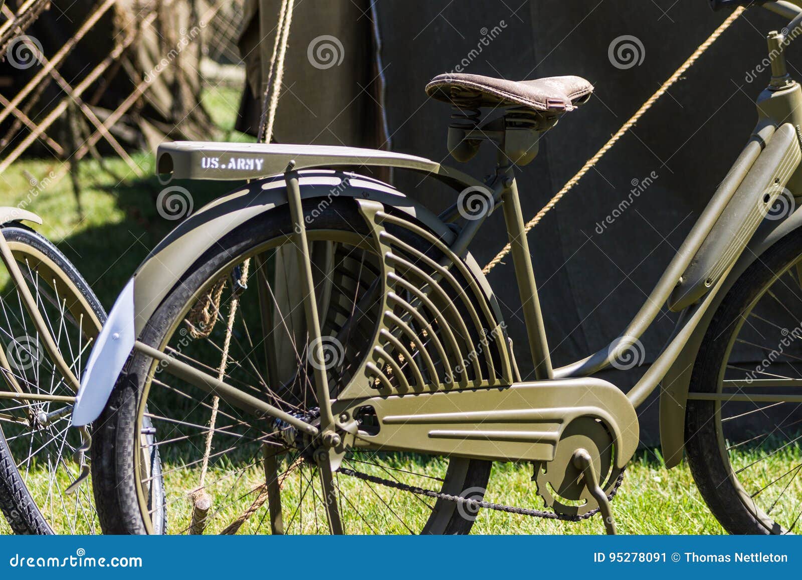 US Army Bicycle stock image. Image of transportation - 95278091
