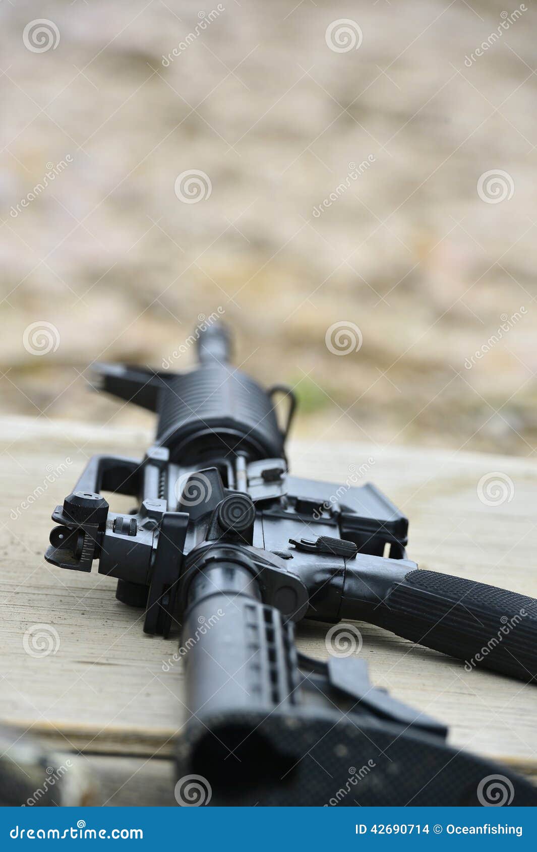 US Army carbine stock photo. Image of colt, machine, shotgun - 42690714
