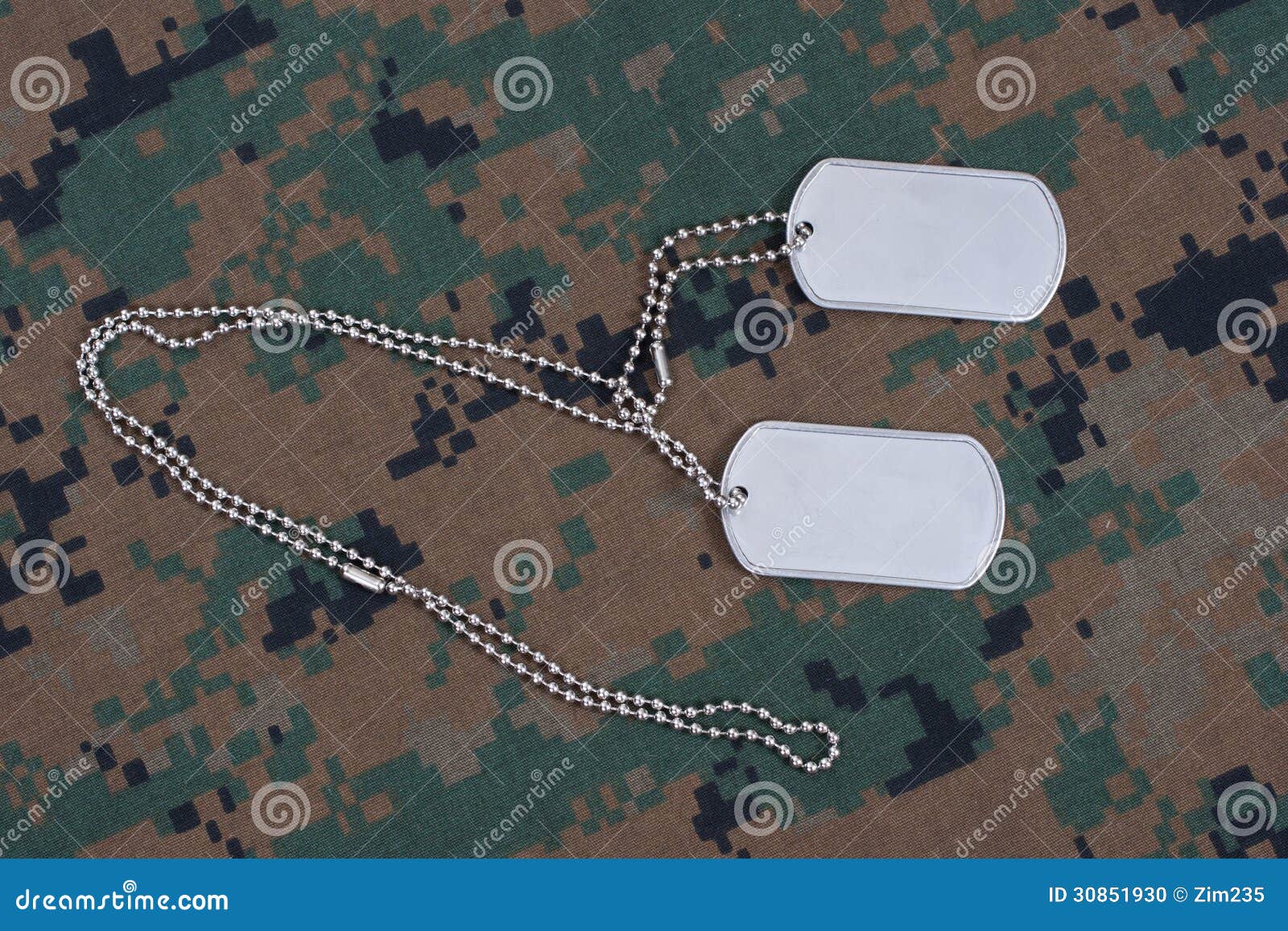 Us Army Dog Tags on Uniform Stock Photo - Image of sign, courage: 30851930