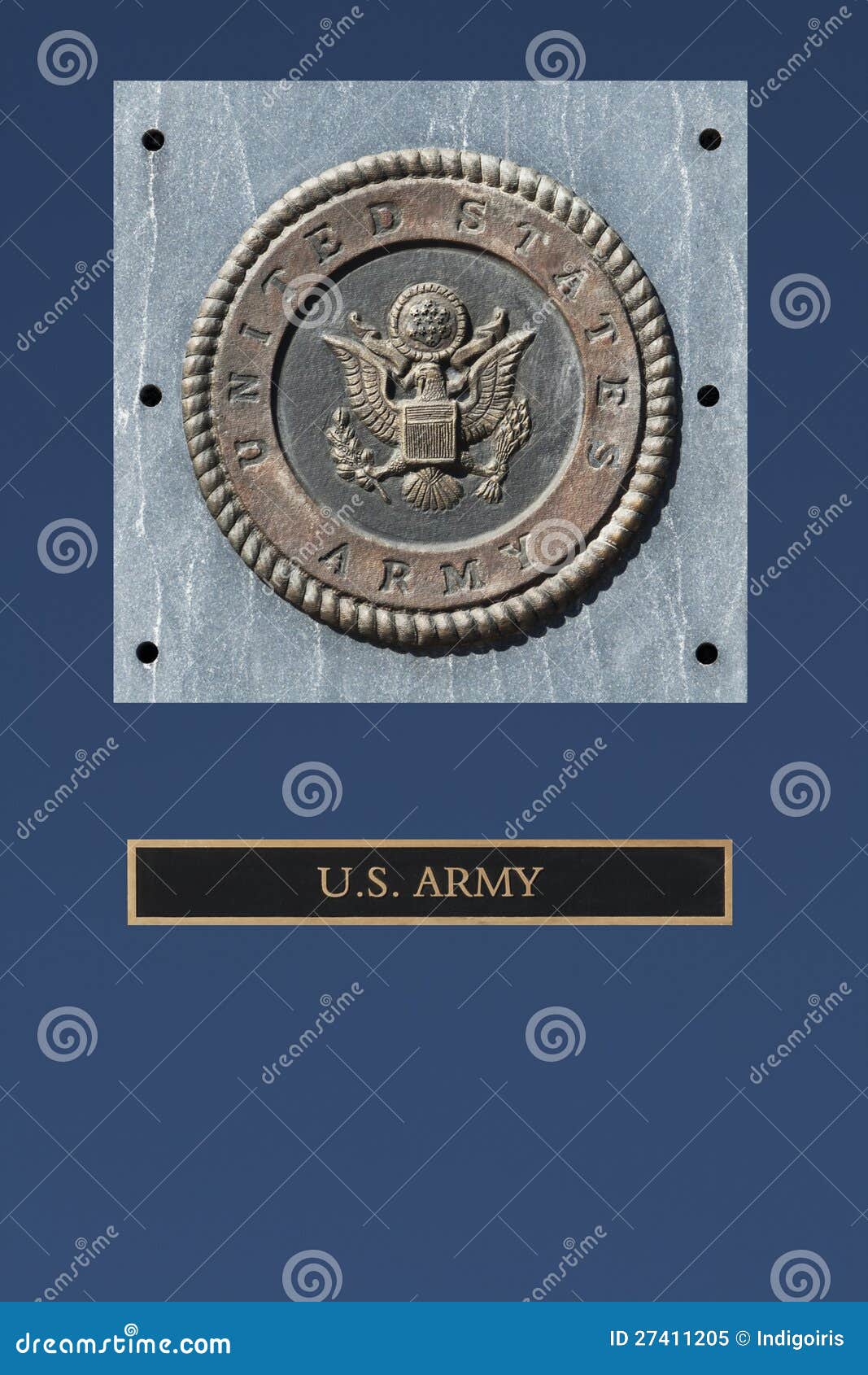 US Army Emblem Stock Image | CartoonDealer.com #27411205