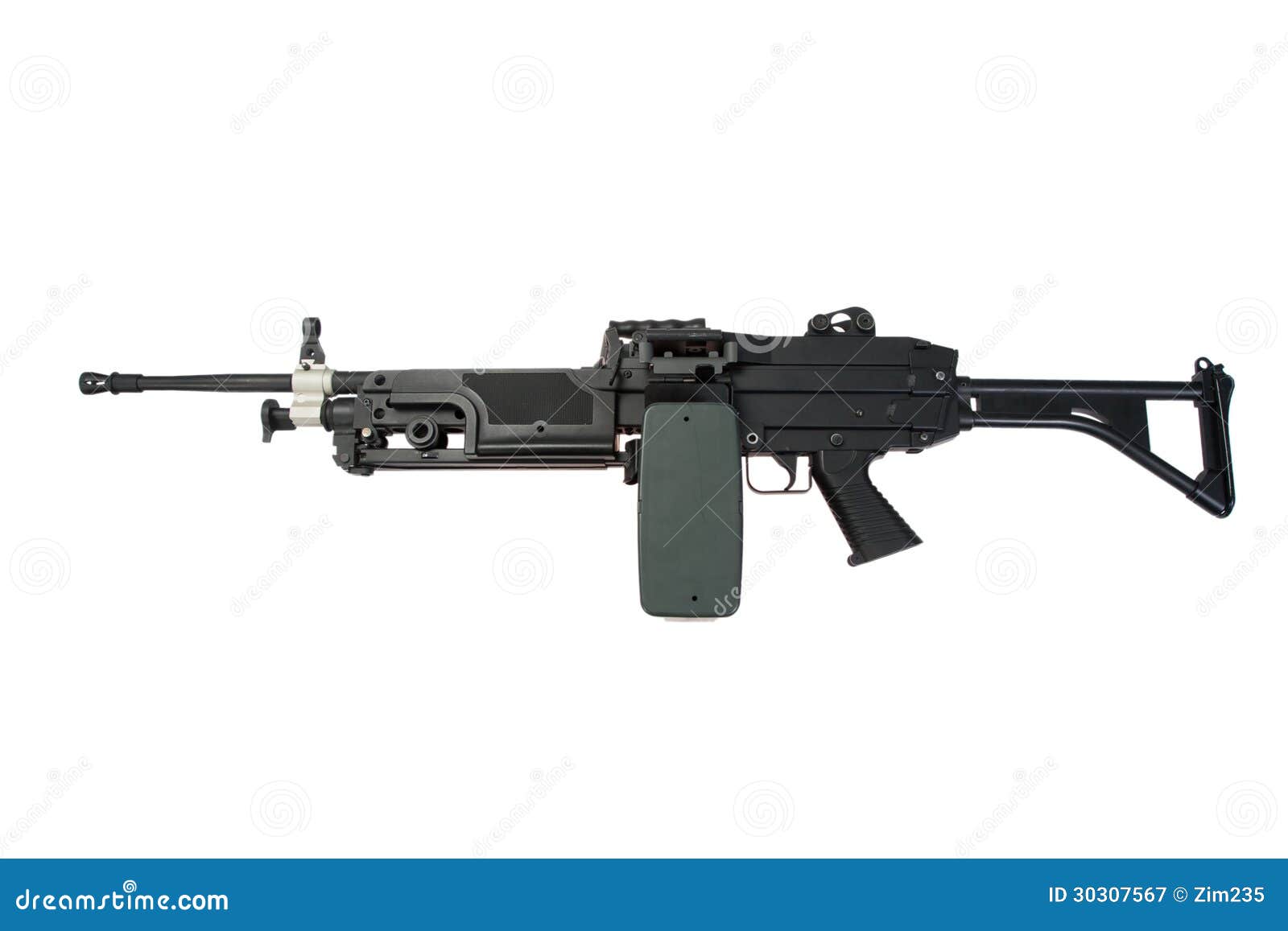 Us army m249 machine gun stock image. Image of special - 30307567