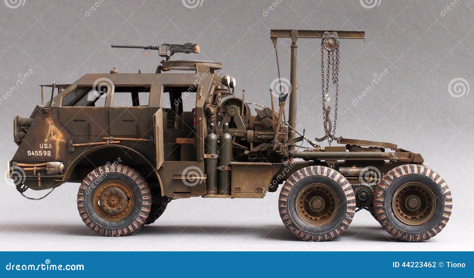 US Army M26 tractor stock photo. Image of america, wheel - 44223462