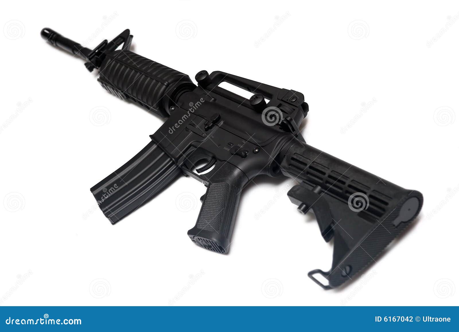 US Army M4A1 Rifle. Special Forces Weapon. Stock Photo - Image of ...