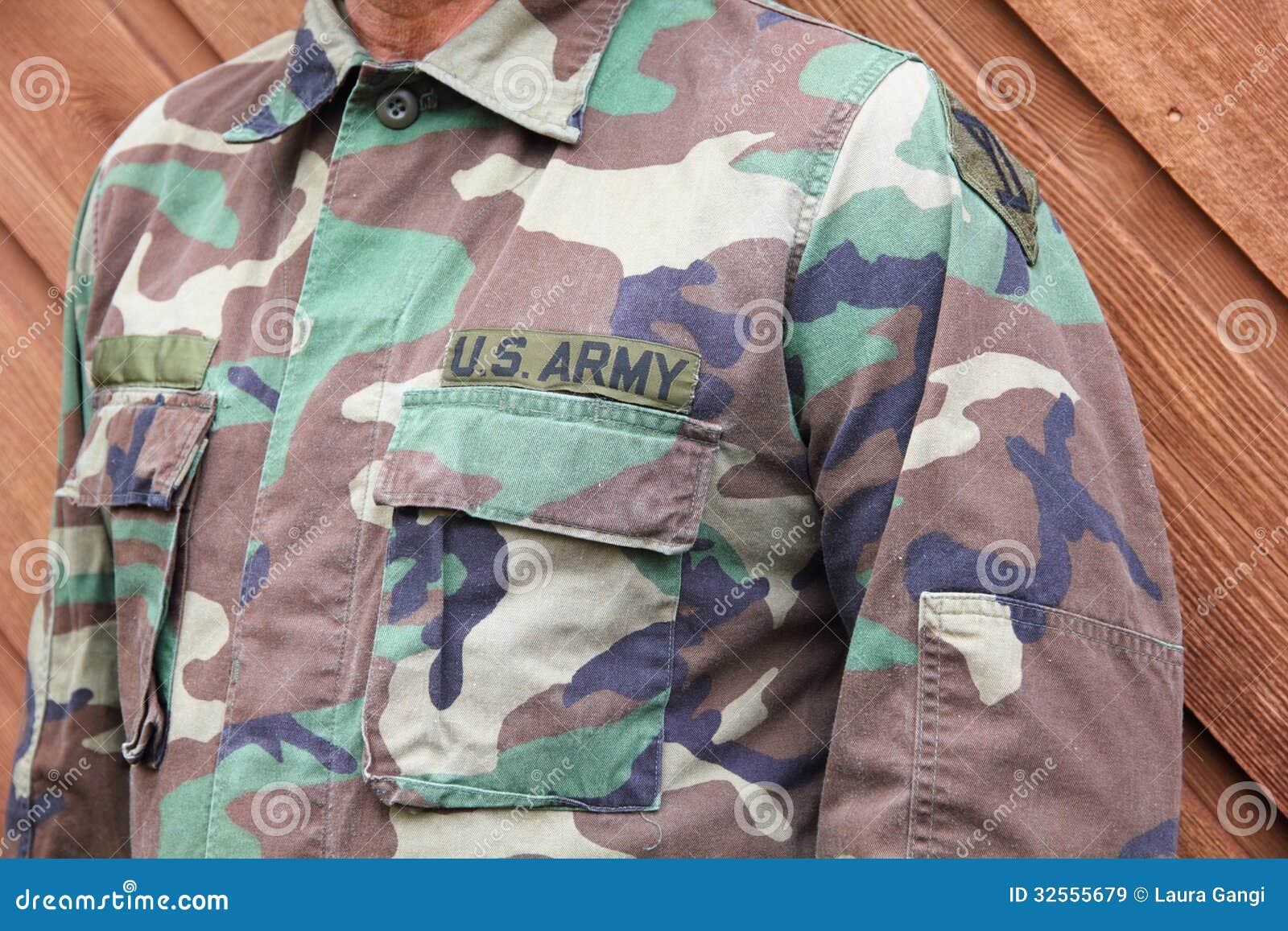 US Army soldier uniform stock image. Image of service - 32555679