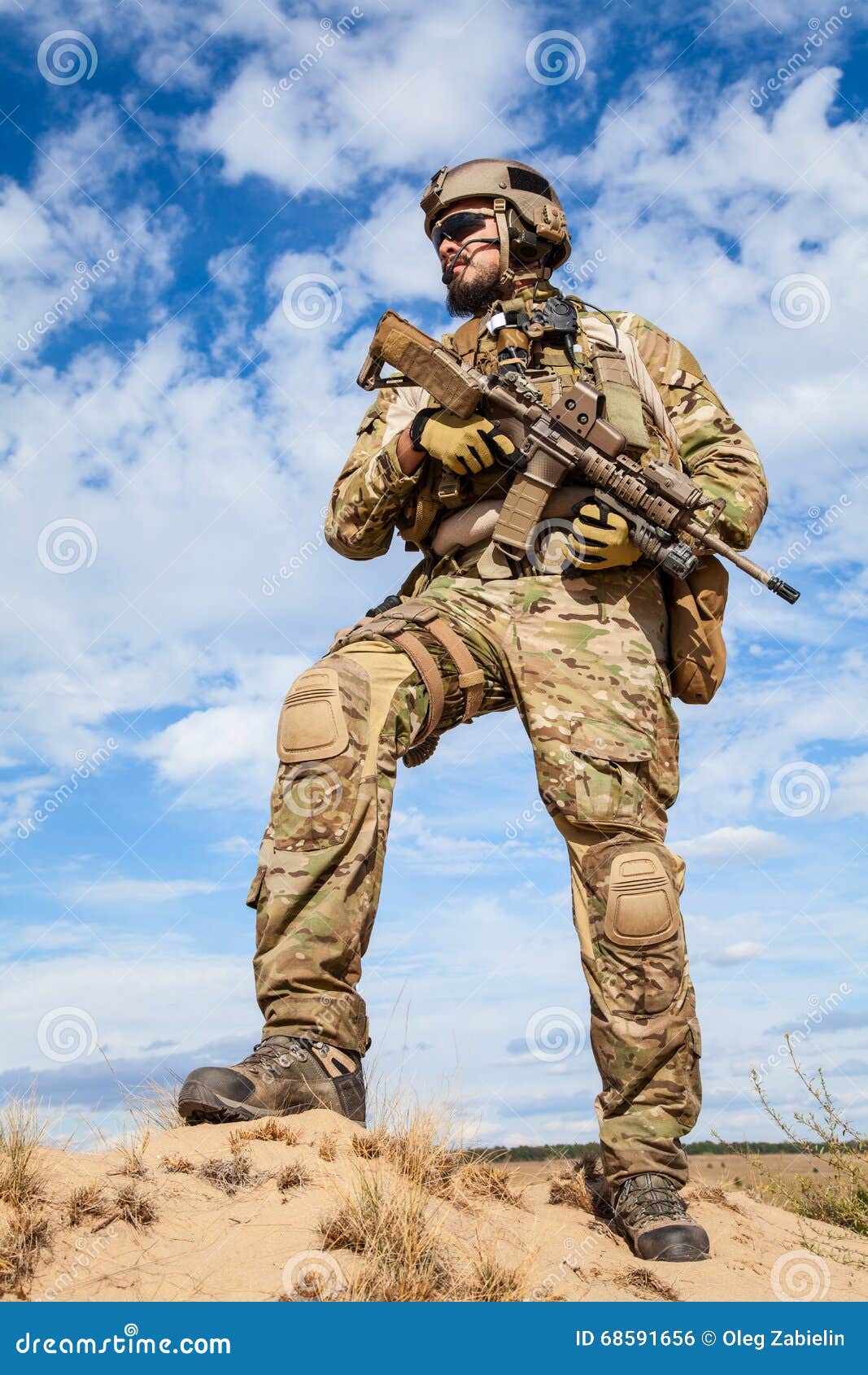 US Army Special Forces Group Soldier Stock Photo - Image of nato, raid ...