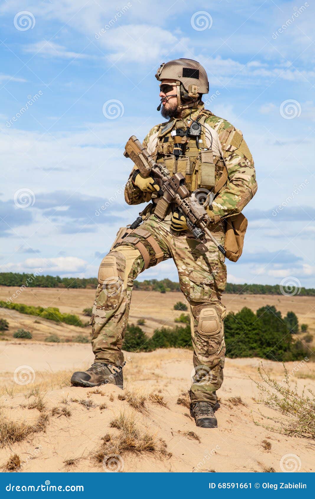 US Army Special Forces Group Soldier Stock Image - Image of bastards ...