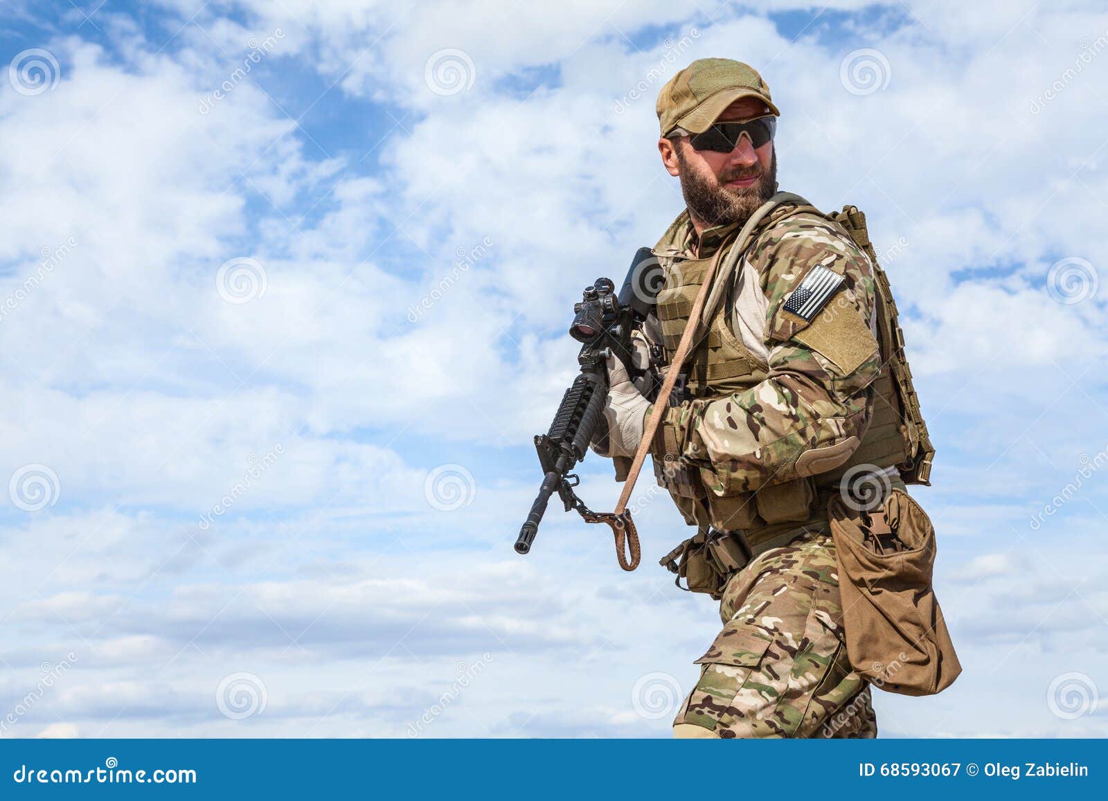US Army Special Forces Group Soldier Stock Image - Image of forces ...