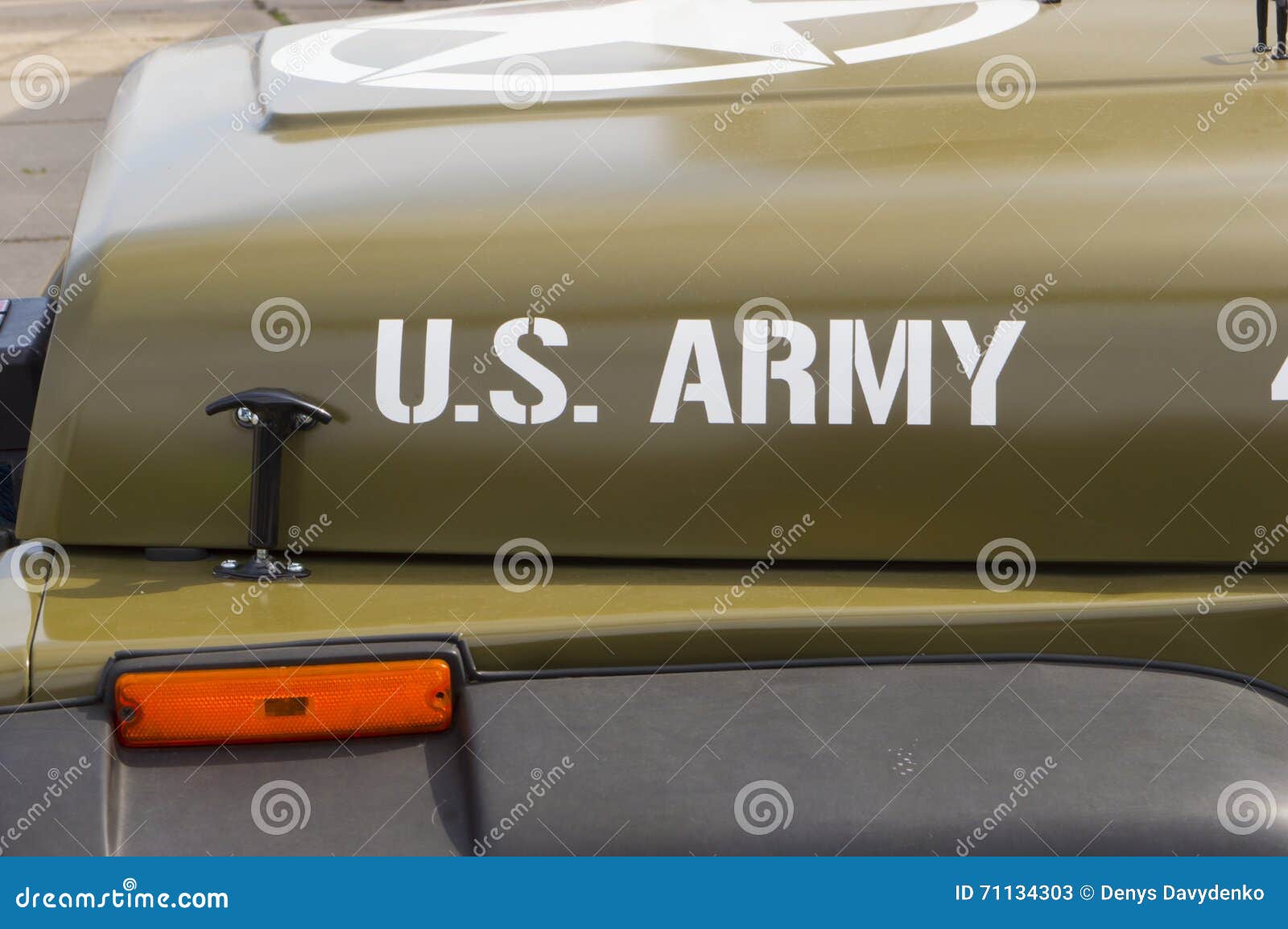 US Army Staff Car stock image. Image of army, antique - 71134303