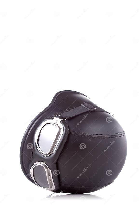 US Army Style Motorcycle Helmet Stock Image - Image of safe, protective ...