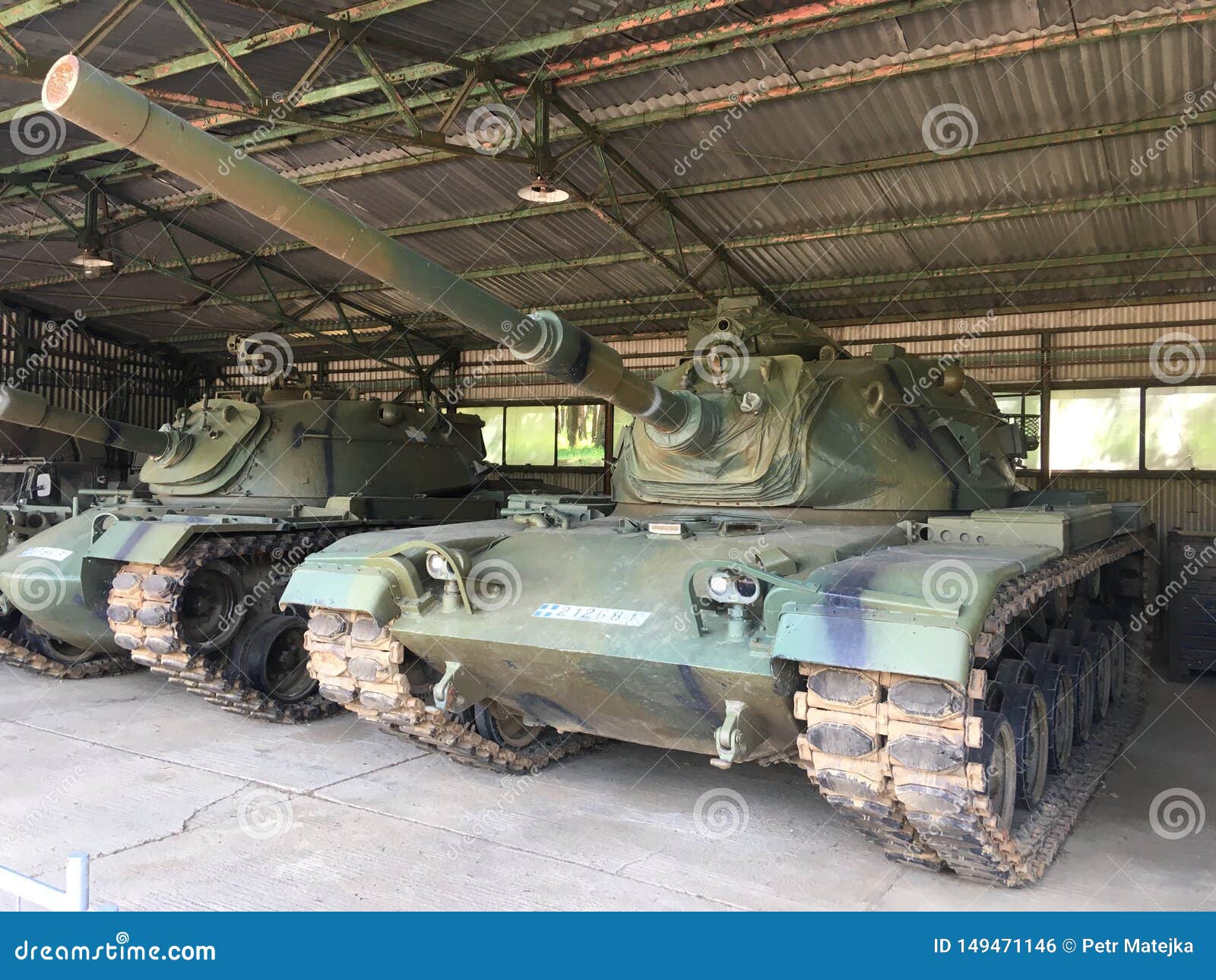 US Army tank in hangar M60 editorial photo. Image of military - 149471146