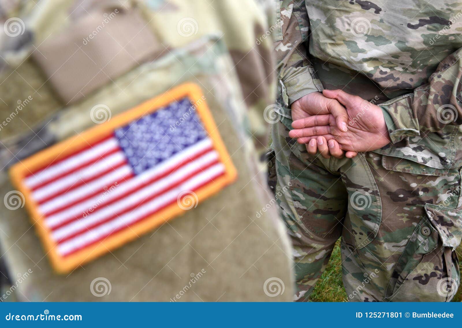 US Army Uniform Patch Flag. US Army Stock Image - Image of national ...