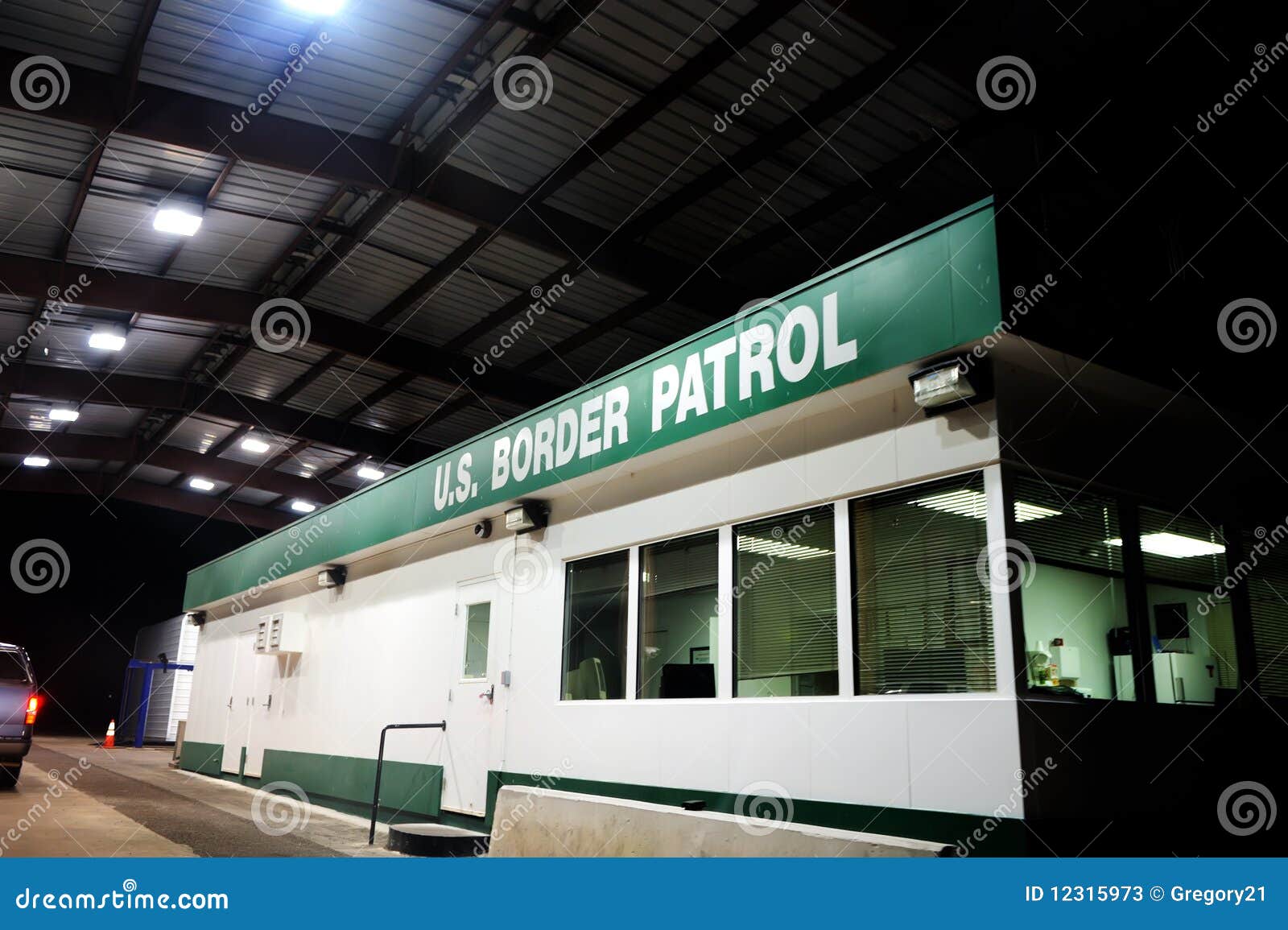 US Border Patrol Building stock image. Image of patrol - 12315973