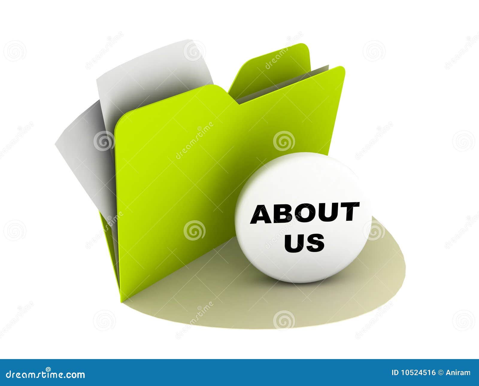 About us button stock illustration. Illustration of folder - 10524516
