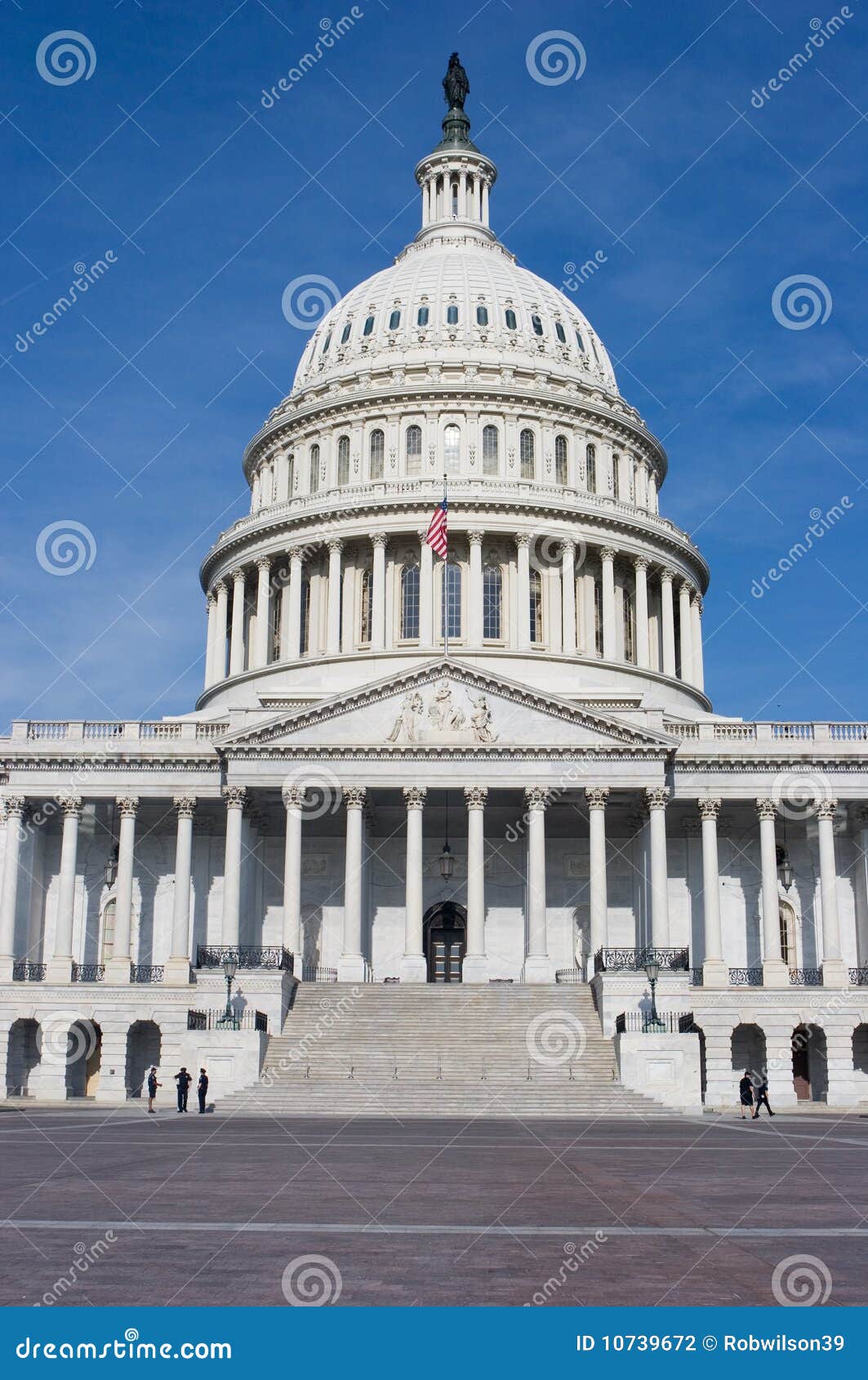 US Capitol Building in Washington DC Stock Photo - Image of colour ...
