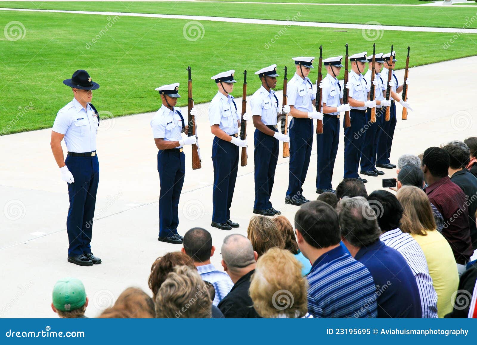 US Coast Guard Drill Team editorial image. Image of cape - 23195695