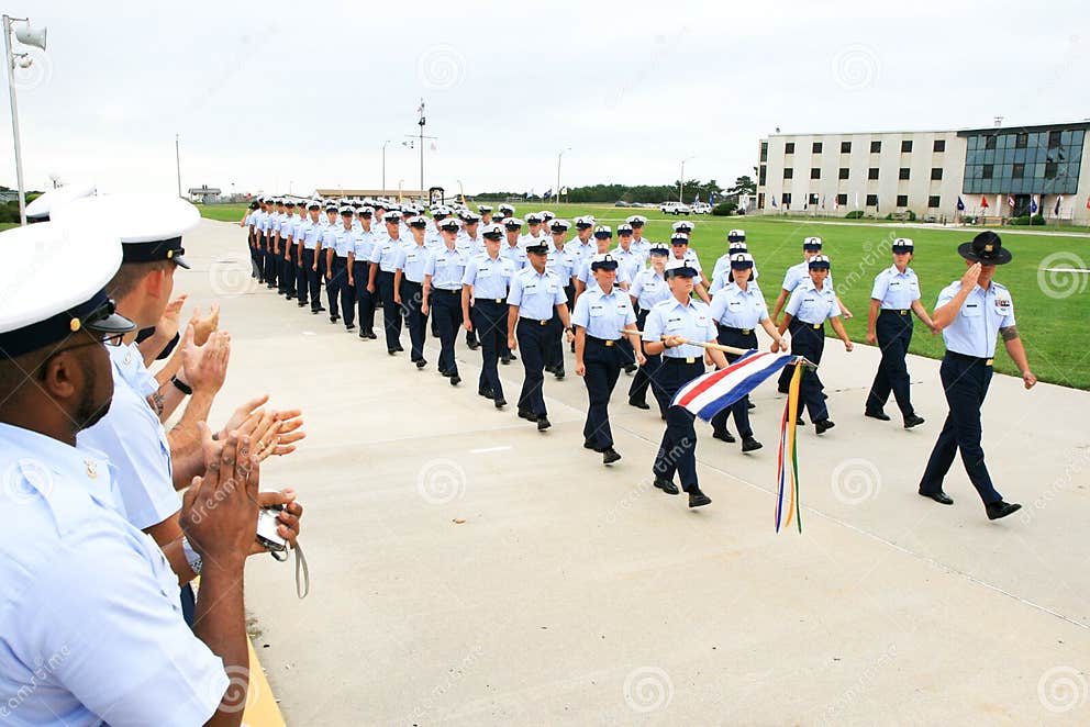 US Coast Guard Graduation editorial stock photo. Image of ceremony ...