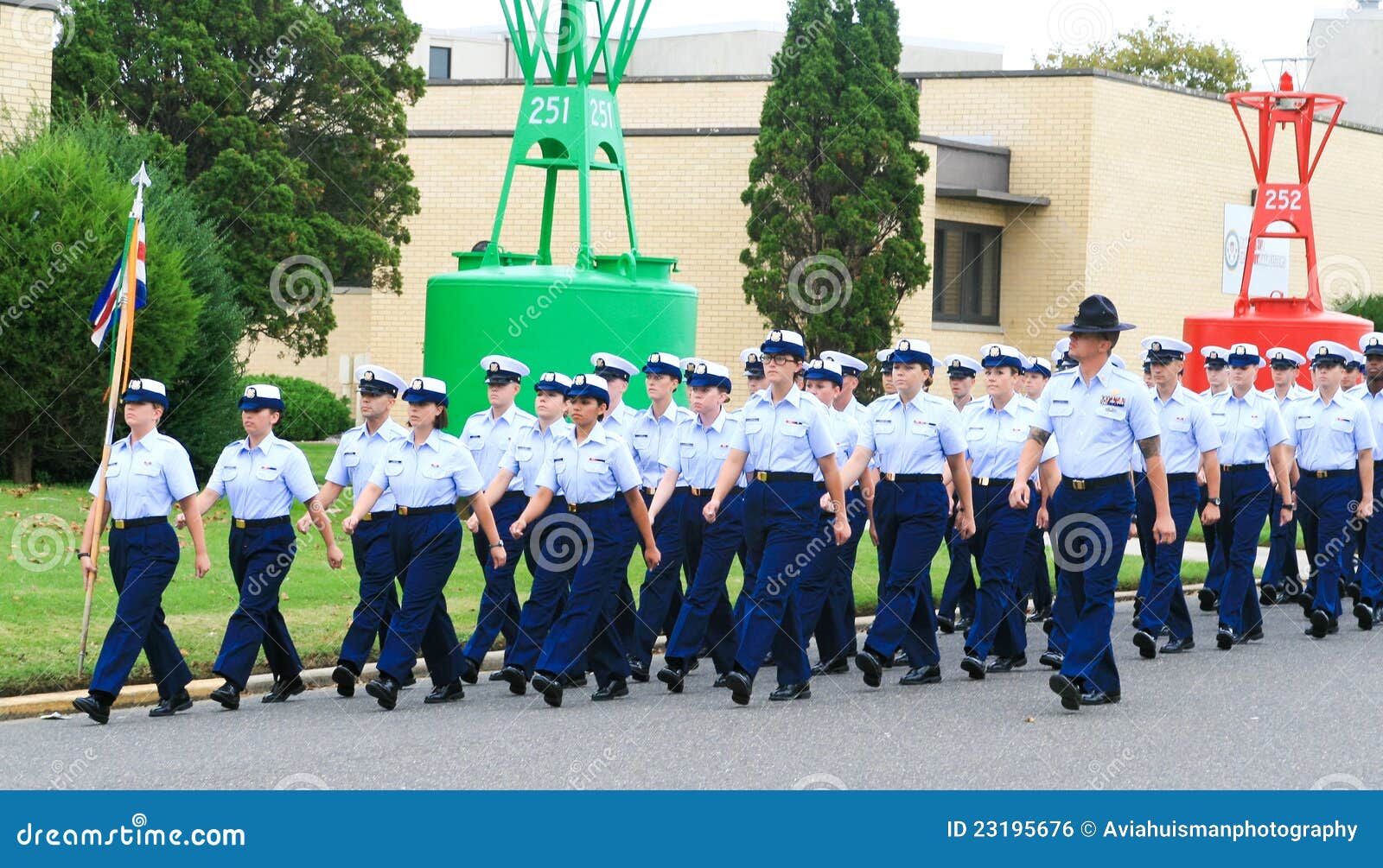 US Coast Guard Graduation editorial photo. Image of seamen - 23195676