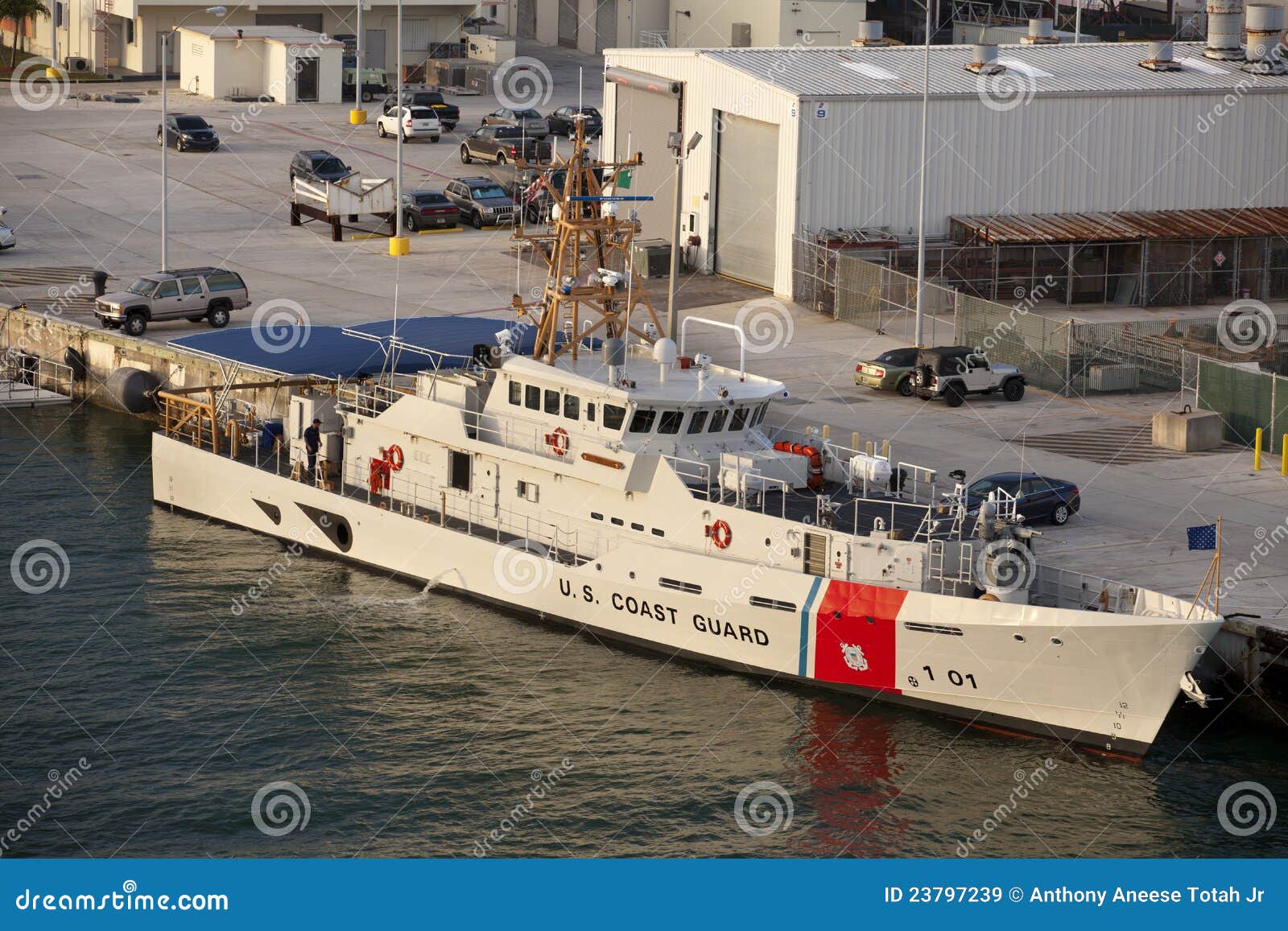 US Coast Guard Sentinel (Fast Response) Class Cut Editorial Stock Image ...