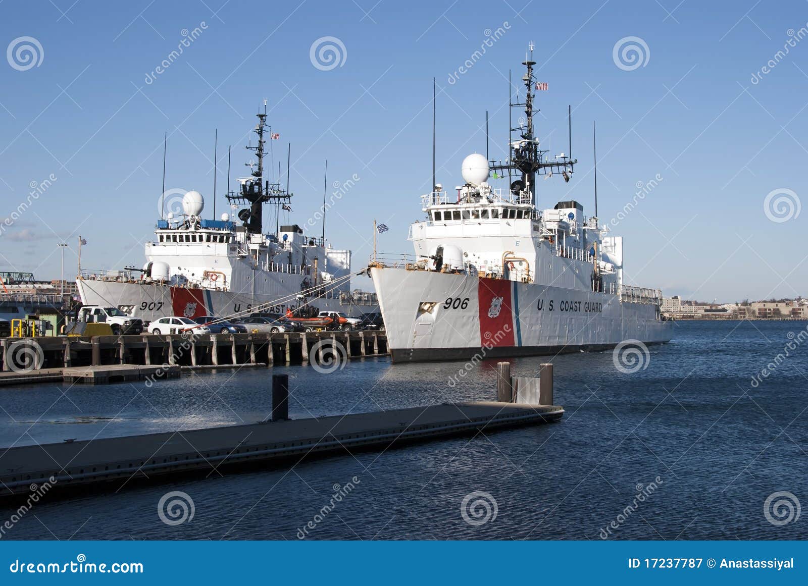 US Coast Guard Ships, Boston, MA Stock Image - Image of guard, harbor ...