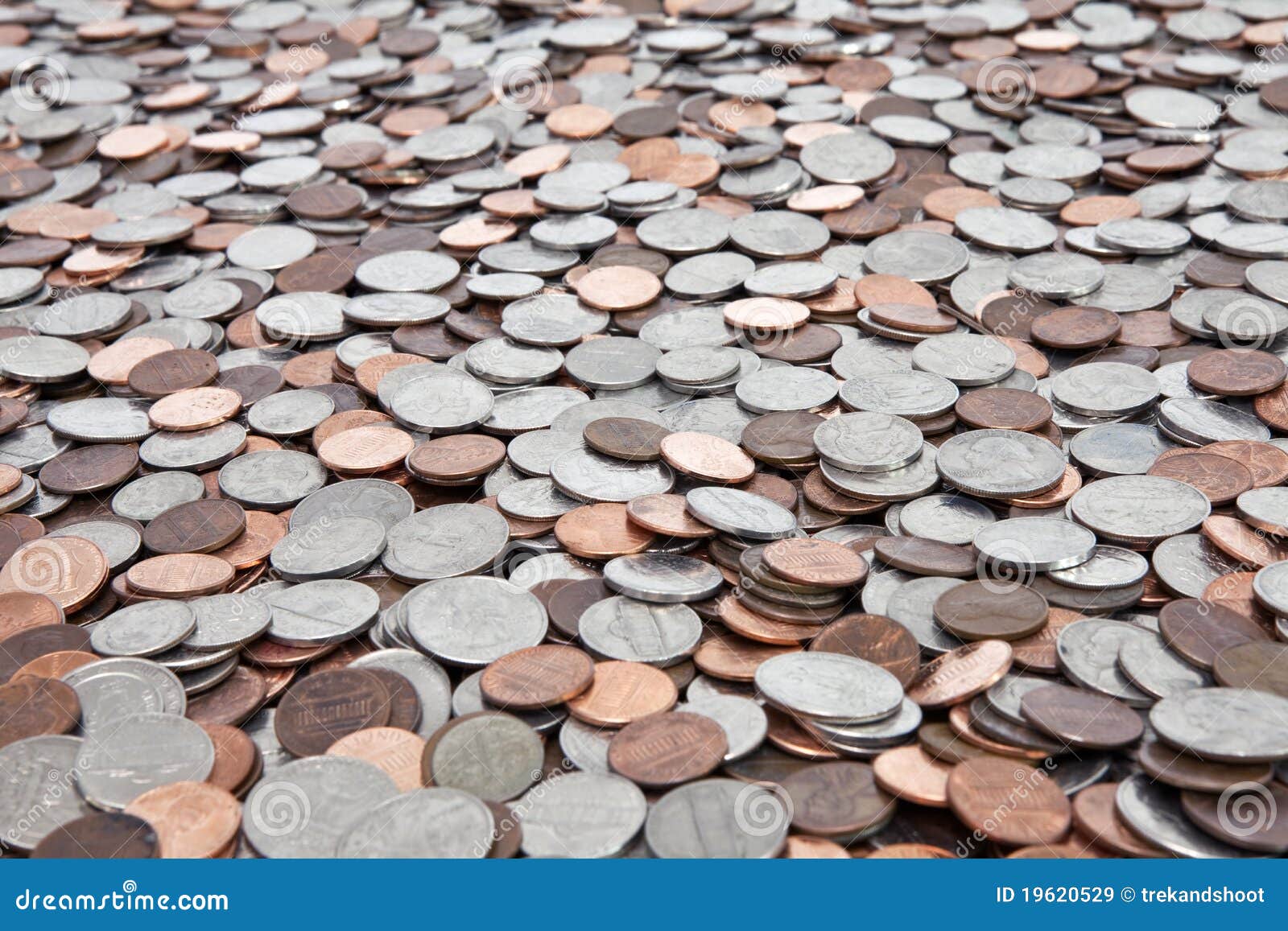 US Coin Background stock image. Image of america, object - 19620529