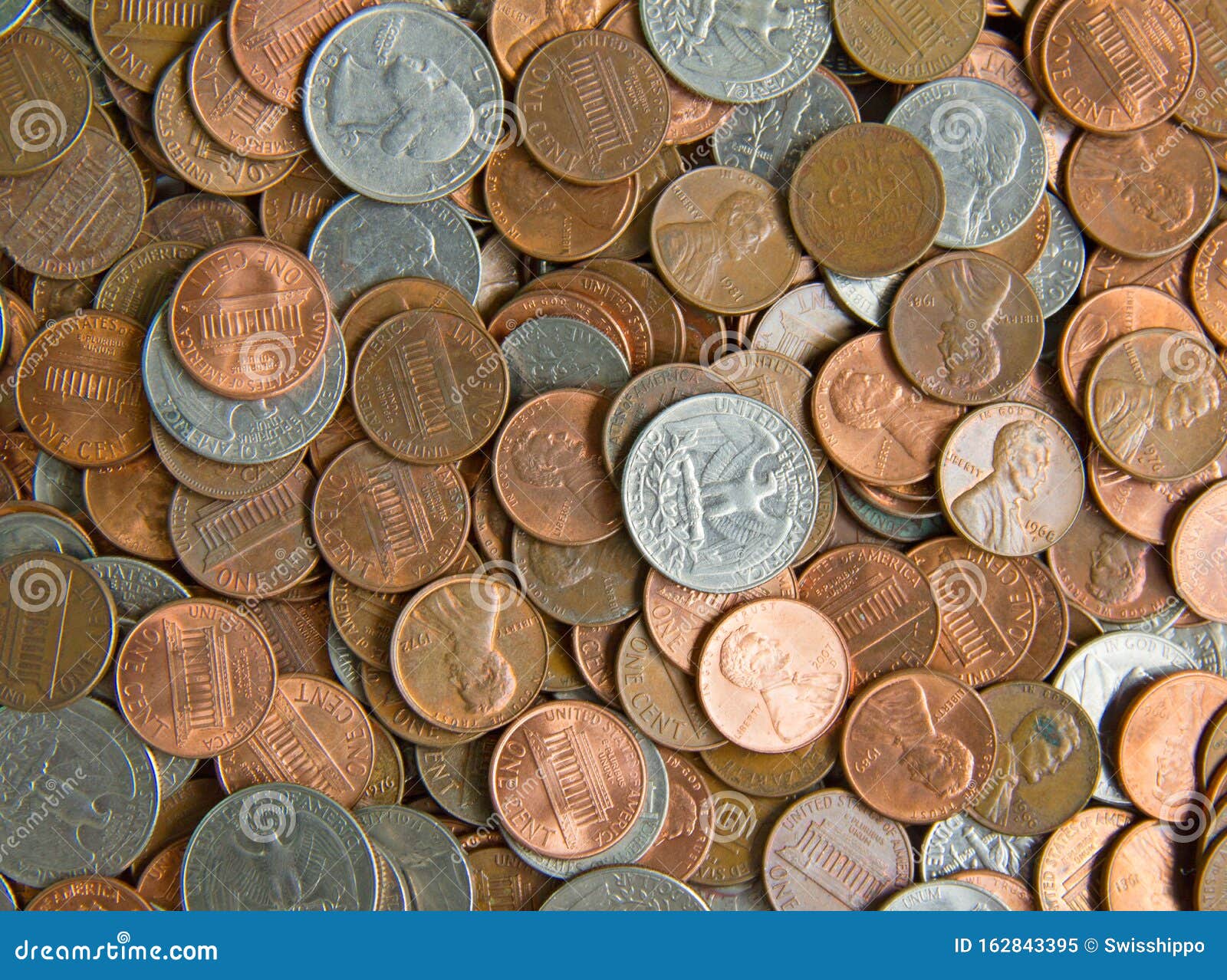 US Coins stock image. Image of growth, america, inflation - 162843395