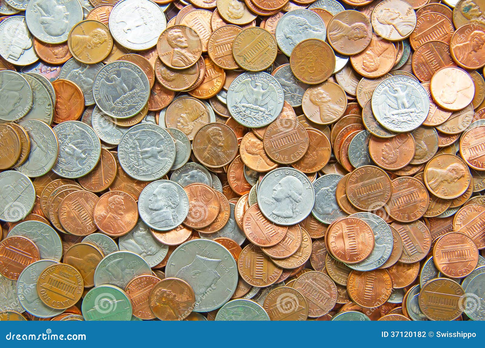 US Coins stock photo. Image of dollar, exchange, invest - 37120182