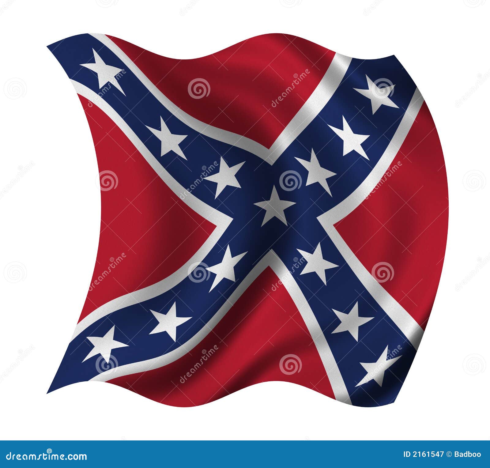 US Confederacy flag stock illustration. Illustration of blue - 2161547