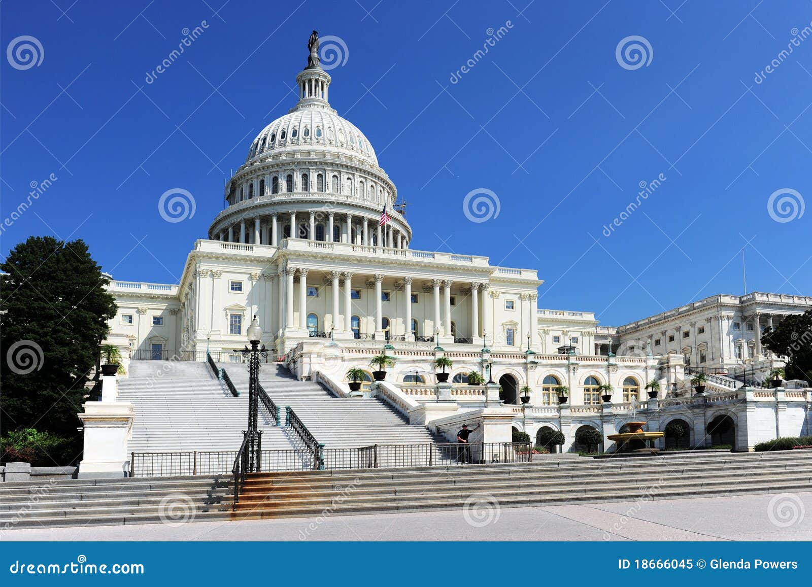 US Congressi Building stock image. Image of stairs, guard - 18666045