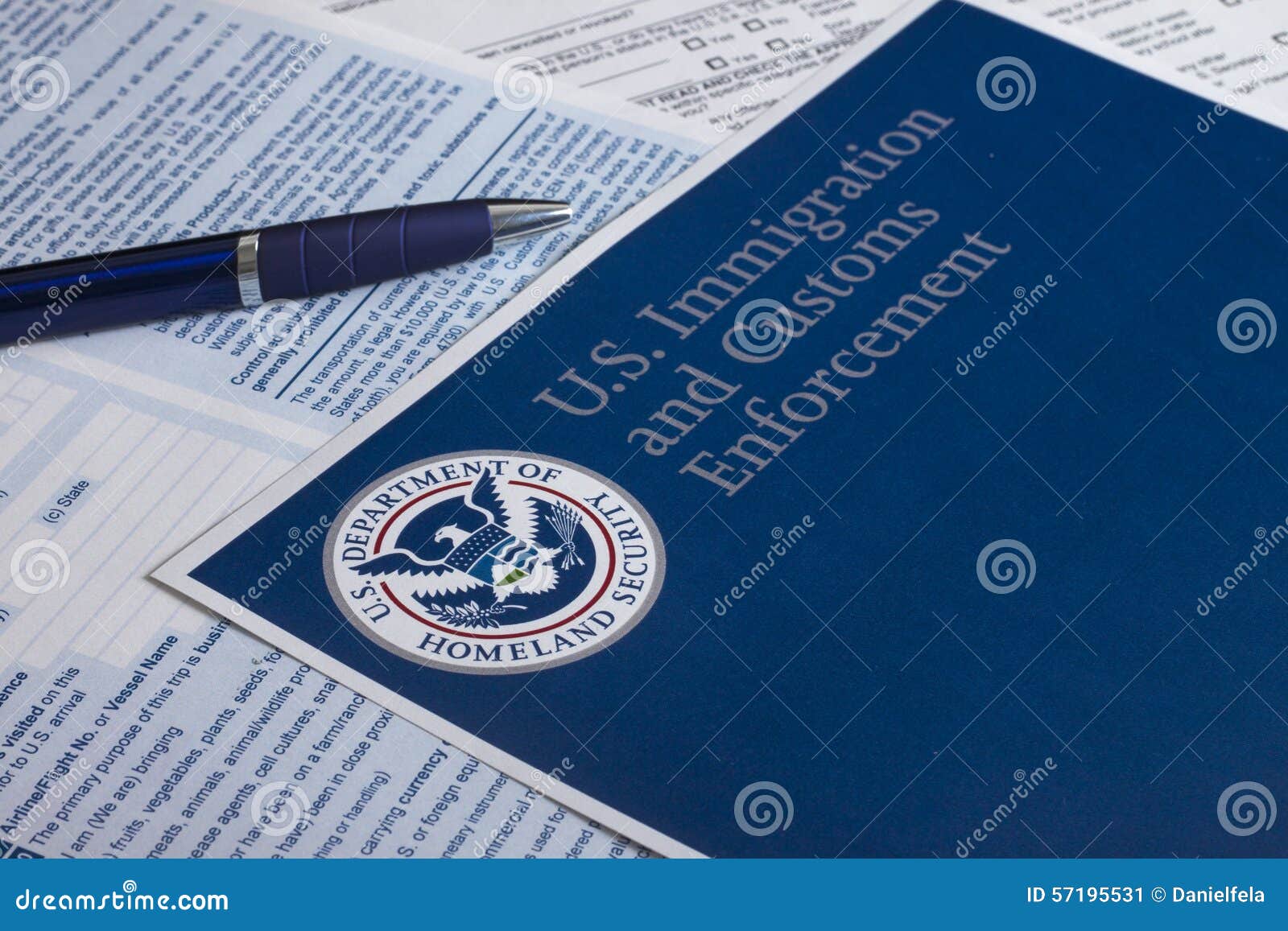 US Customs and Border Protection Stock Image - Image of interior ...