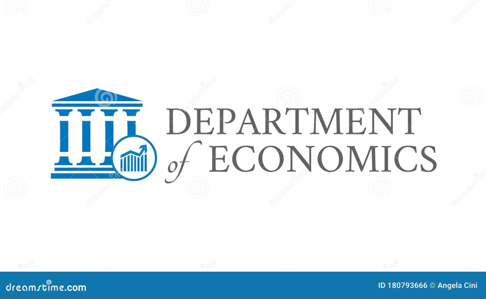 US Department of Economics Illustration Icon Stock Vector ...