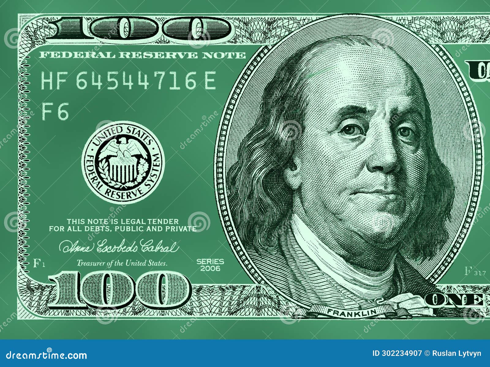 US 100 Dollar Banknote for Design Purpose Stock Image - Image of ...