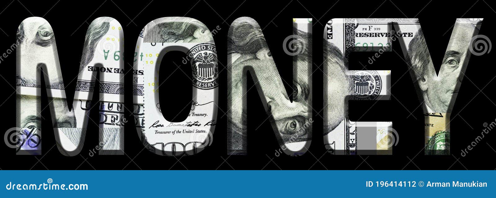 US Dollar Banknotes. Money Texture of Macro Shots Stock Illustration ...